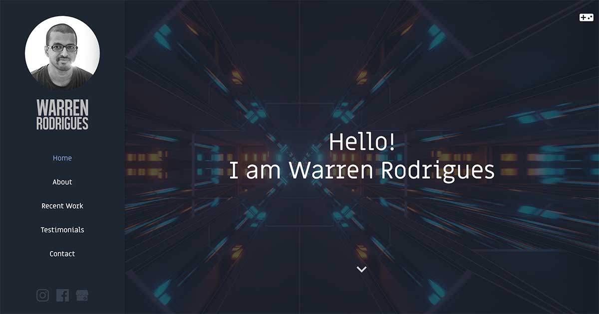 Full-stack Website Developer in Goa / Warren Rodrigues